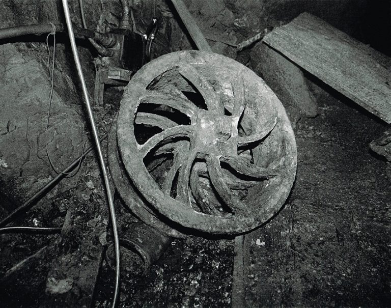 Levant Mine Skip Shaft - Cornish Mine Images - History in Black and White