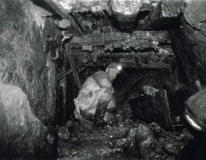 Levant Mine Skip Shaft - Cornish Mine Images - History in Black and White