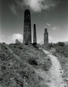 Redruth Mining District - Cornish Mine Images - History in Black and White