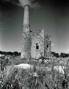 Redruth Mining District - Cornish Mine Images - History in Black and White