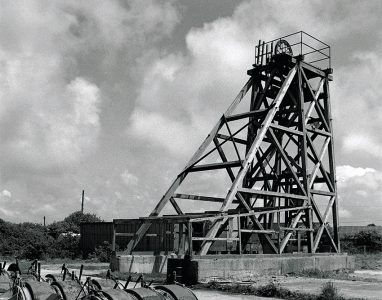 Redruth Mining District - Cornish Mine Images - History in Black and White