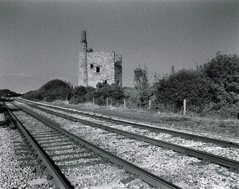 Redruth Mining District - Cornish Mine Images - History in Black and White
