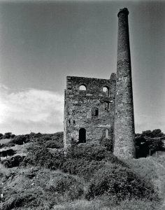 Redruth Mining District - Cornish Mine Images - History in Black and White