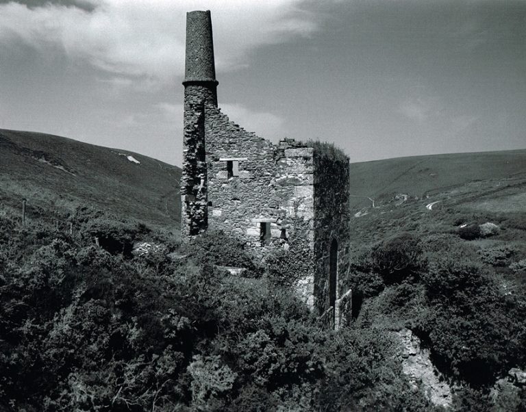 St Agnes Mining District - Cornish Mine Images - History in Black and White