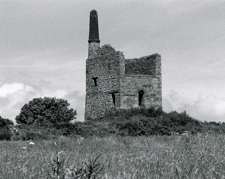 Wendron Mining District - Cornish Mine Images - History in Black and White