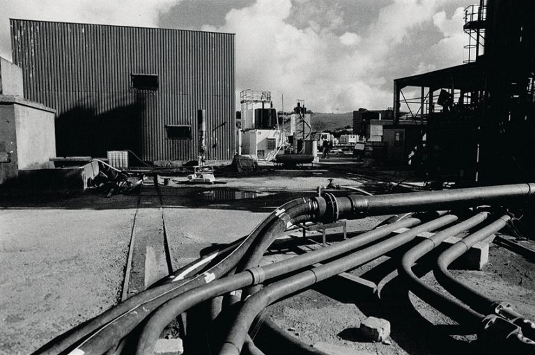 Wheal Jane Group - Cornish Mine Images - History in Black and White
