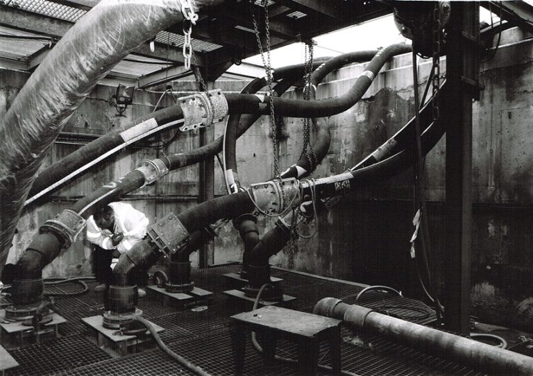 Wheal Jane Group - Cornish Mine Images - History in Black and White