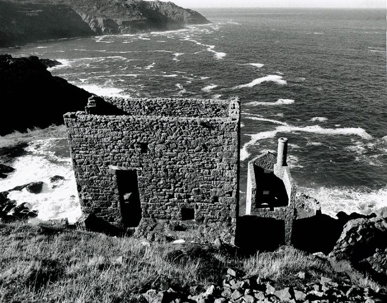 Botallack Mine - Cornish Mine Images - History in Black and White