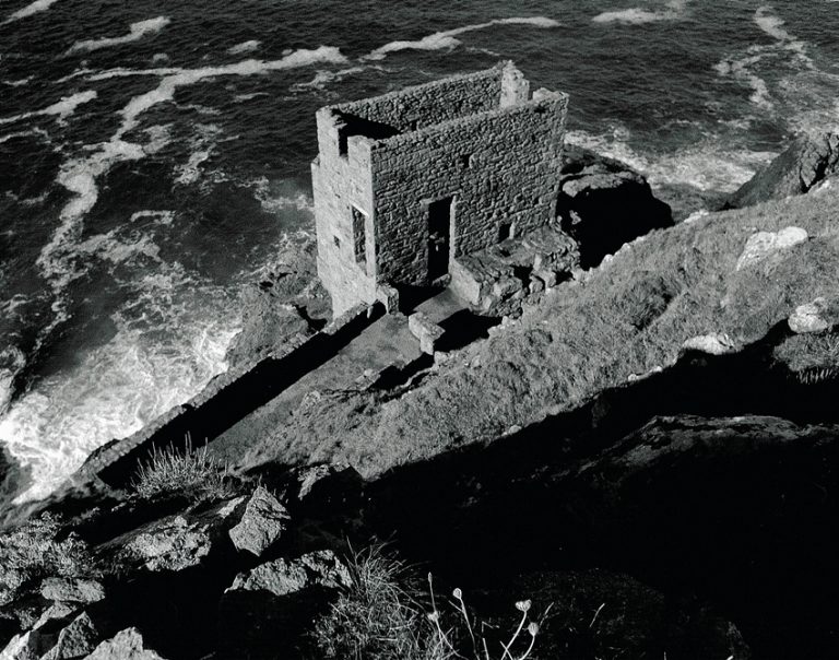 Botallack Mine - Cornish Mine Images - History in Black and White