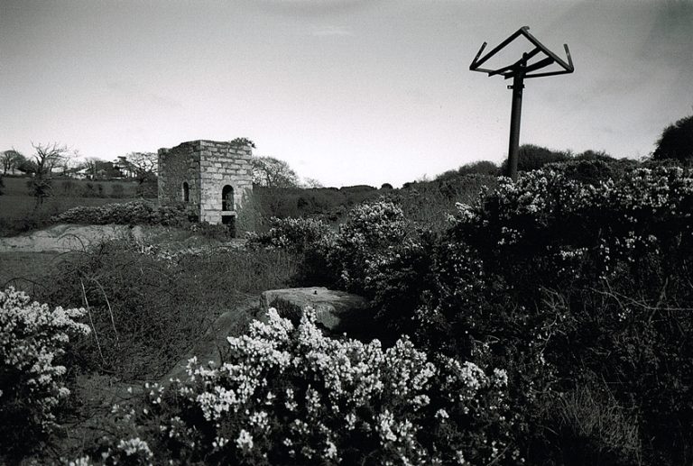 Wheal Peevor Mine - Cornish Mine Images - History in Black and White