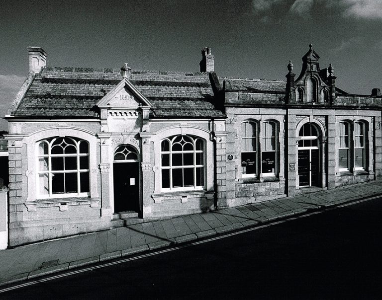 Redruth Town - Cornish Mine Images - History in Black and White
