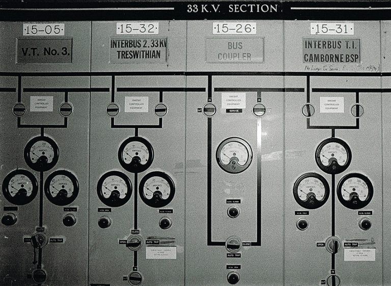 Hayle Power Station - Cornish Mine Images - History in Black and White